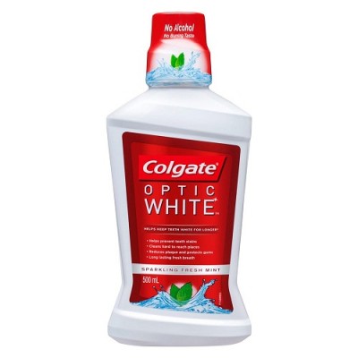COLGATE OPTIC WHITE MOUTHWASH - Bevy Beauty