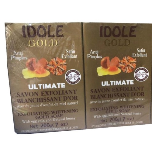 Idole Gold Exfoliating Soap - Bevy Beauty