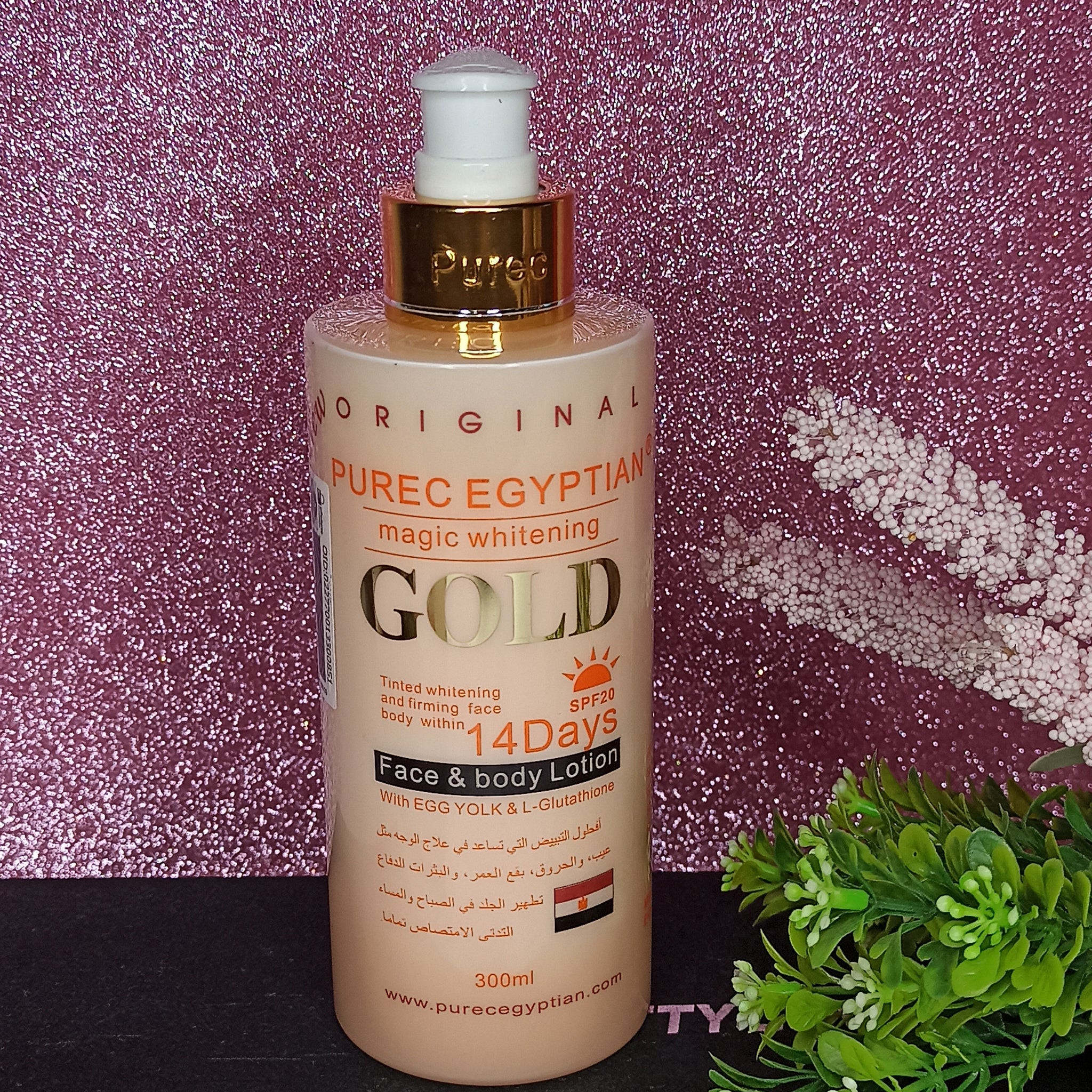 Magic Whitening Gold Lotion 300m - Bevy Beauty