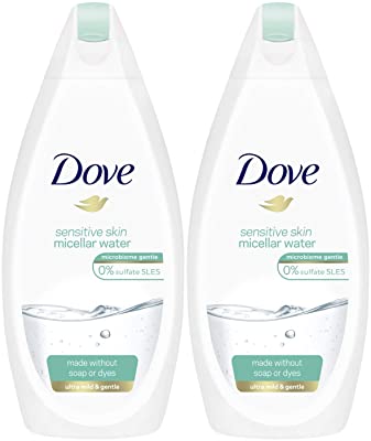 Dove Sensitive Skin Micellar Water Body Wash - Bevy Beauty