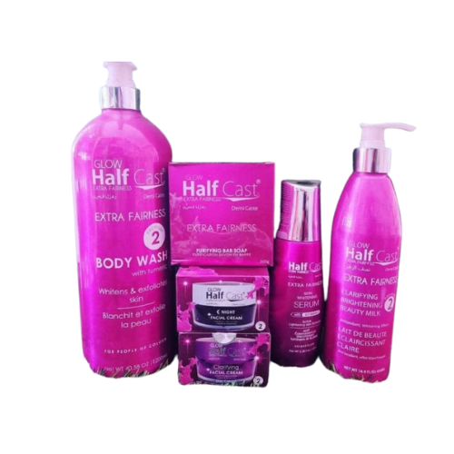 Glow Half Cast Extra Fairness Product Set - Bevy Beauty