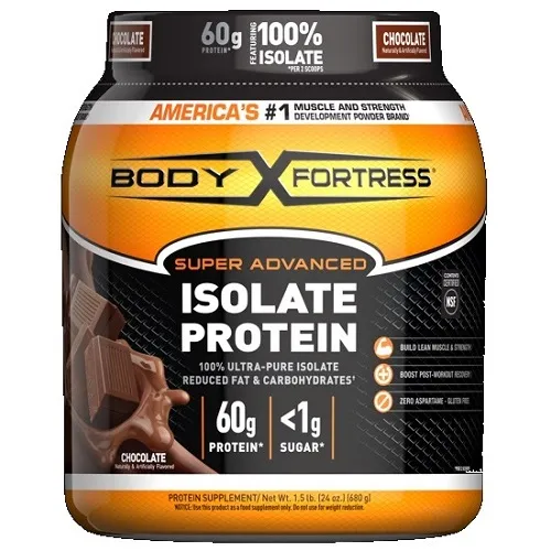 Body Fortress Isolate Protein | Chocolate – 1.5lb - Bevy Beauty